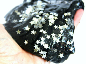 Space Galaxy Slime Recipe - The Imagination Tree