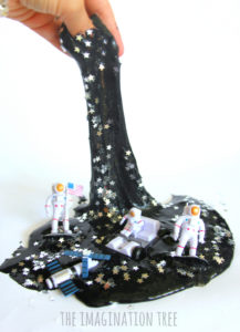 Space Galaxy Slime Recipe - The Imagination Tree