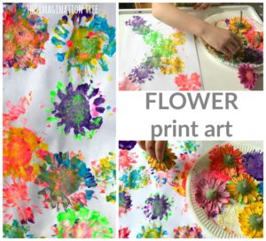 Flower Print Art - The Imagination Tree